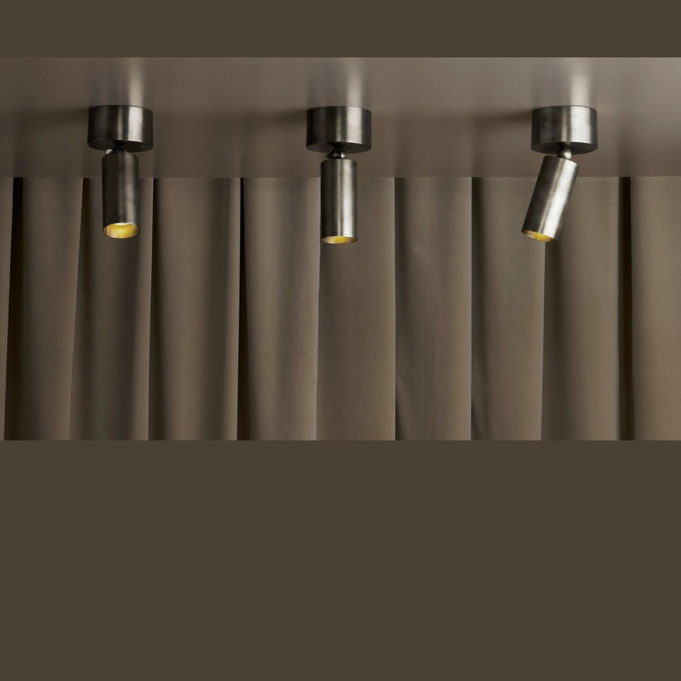 Cylinder Ceiling Light - Cylinder Downlight - Wall Modern Antique Bras ...