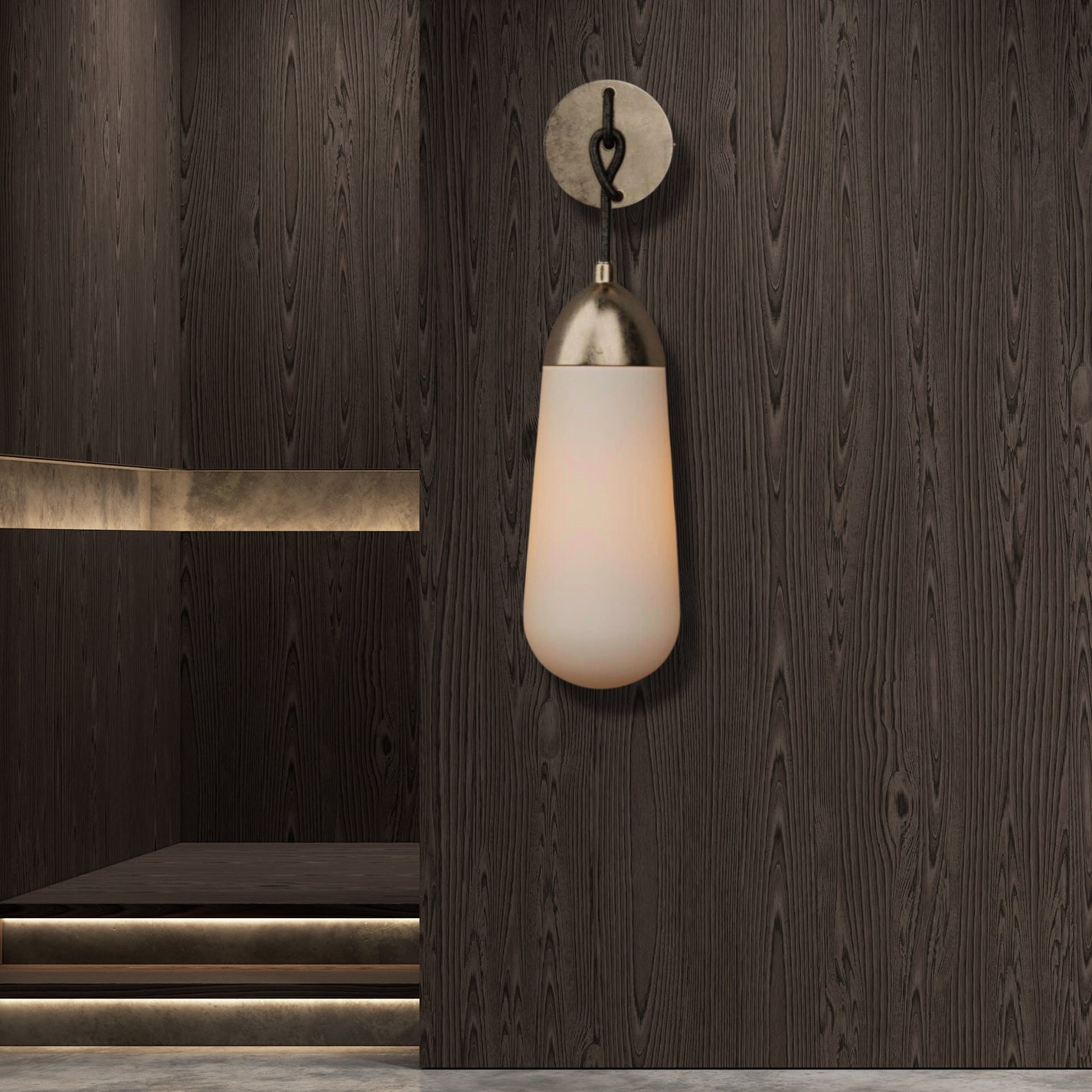 Custom Lariat Wall Sconce- Wall Light Fixture - Modern gold Wall sconc ...